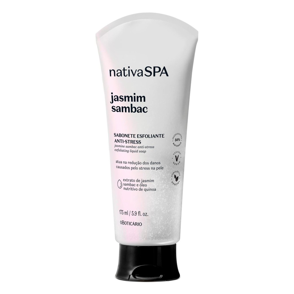 Loção Hidratante Corporal Nativa SPA Jasmim Sambac 50ml • Argila Preta
